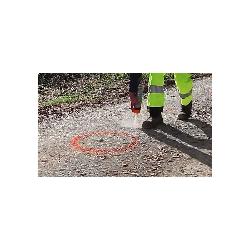 Track Marker – Fluorescent Short-Term Marking Spray | Technima