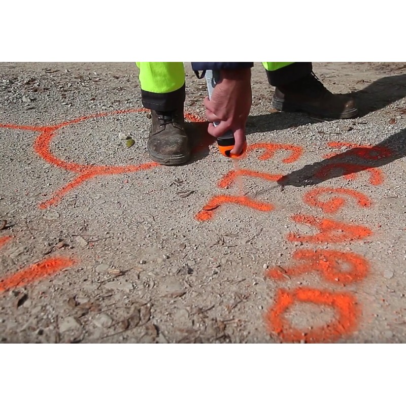 Track Marker – Fluorescent Short-Term Marking Spray | Technima