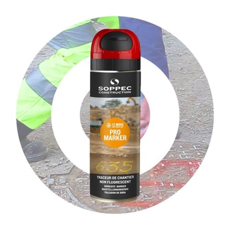 Non fluorescent marking spray paint | PROMARKER SOPPEC - Technima Central