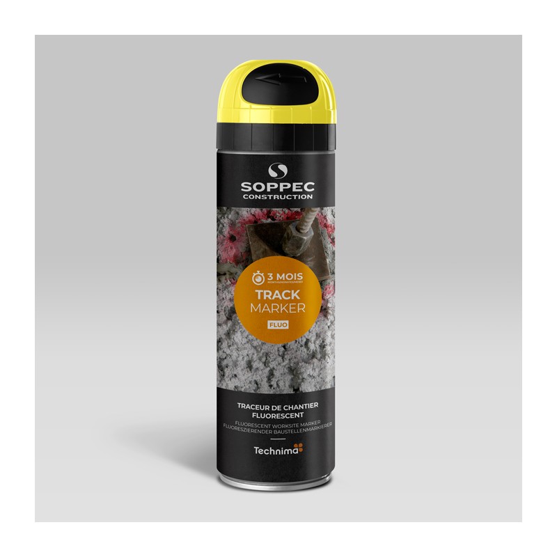 Track Marker – Fluorescent Short-Term Marking Spray | Technima